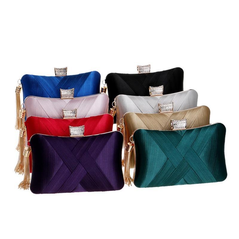 Silk Satin ladies purse - Julie bags